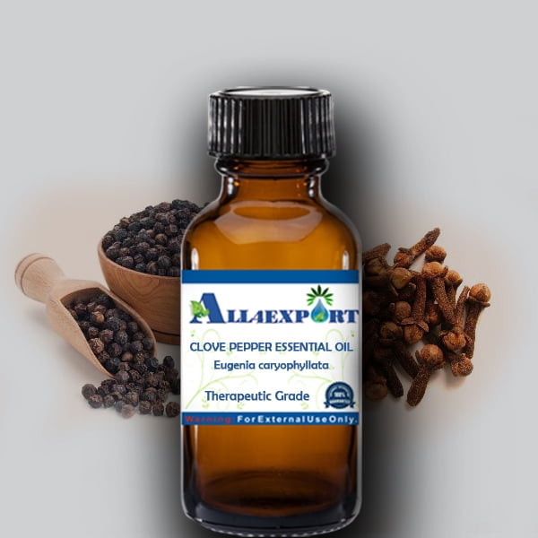 PURE CLOVE PEPPER ESSENTIAL OIL Eugenia caryophyllata THERAPEUTIC ...