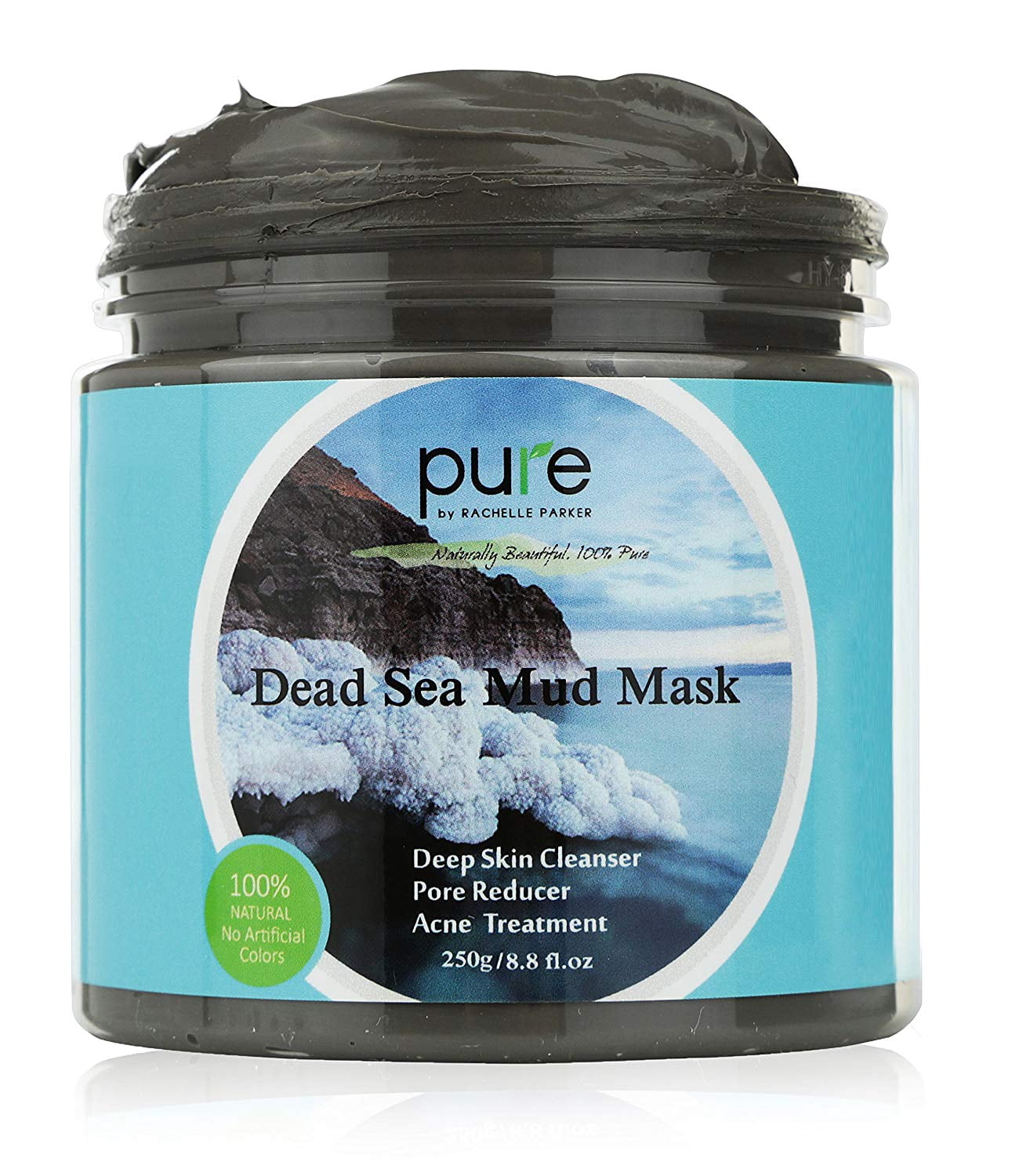 PURE Dead Sea Mud Mask for Face, Body/Hair, 100% Natural and Organic ...