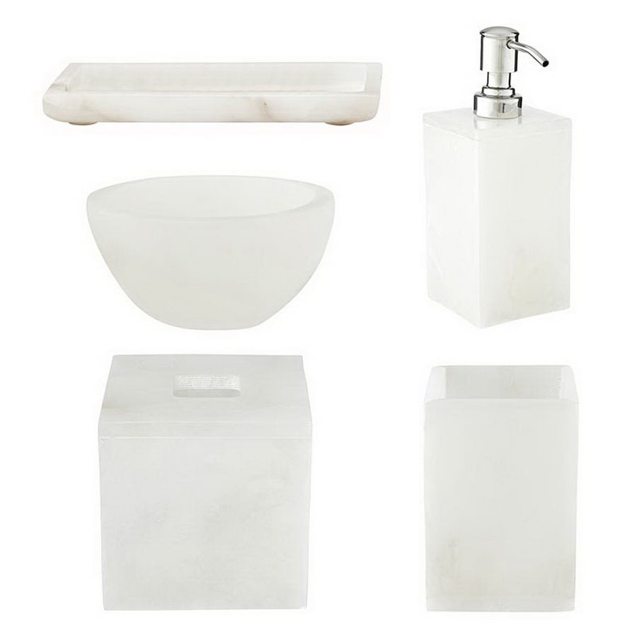 PURE Design N0981 Alabaster Bath Set Collection - Walmart.com