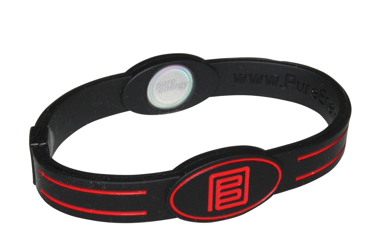 PURE ENERGY BAND ORIGINAL FLEX - Black/Red Large - Walmart.com