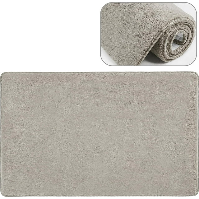 PURE ERA 2' X 3' Ultra Plush Soft Carpet Stair Tread Landing Mat Shag ...