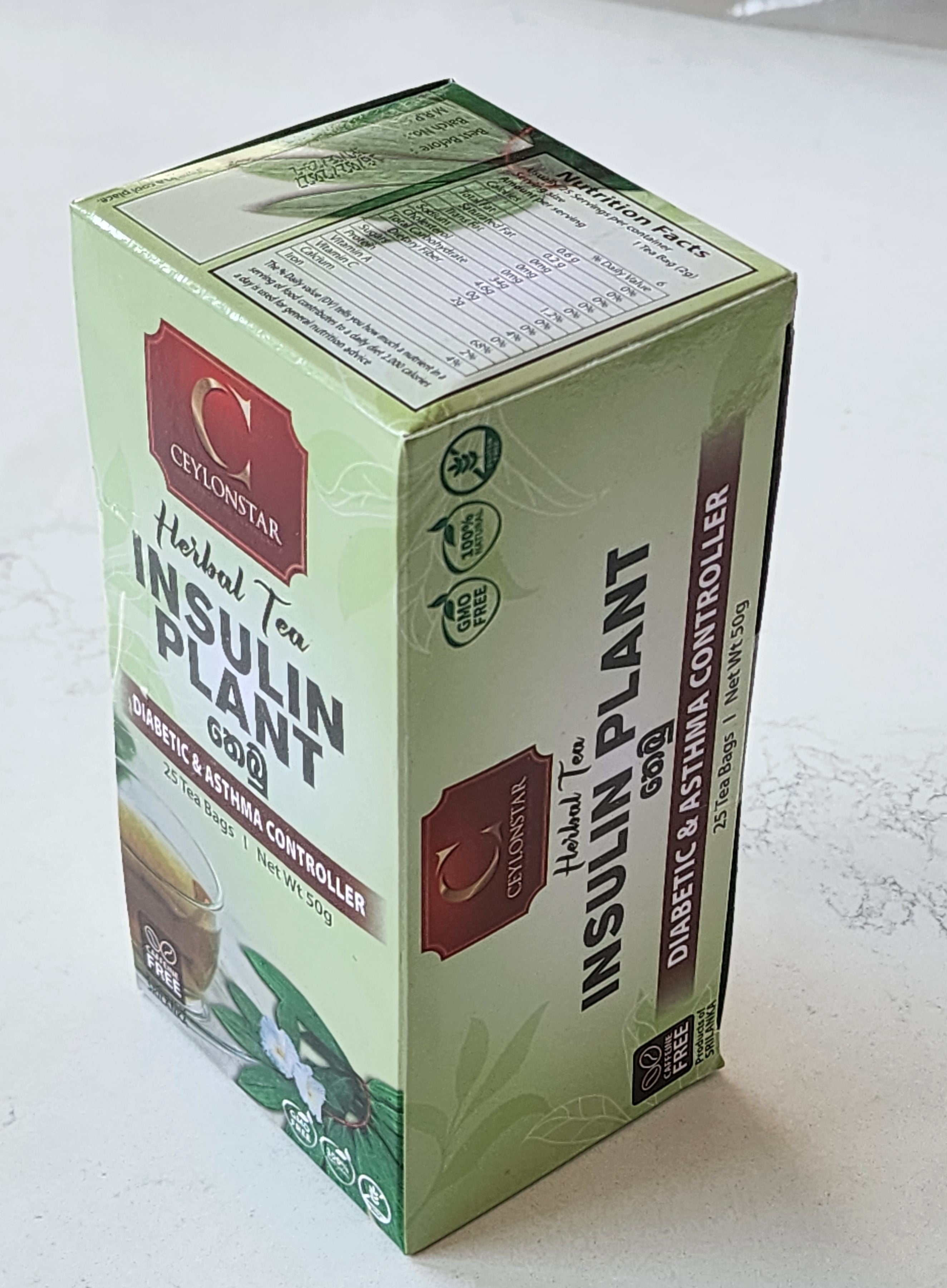 PURE INSULIN PLANT TEA Product of SriLankan - Walmart.com