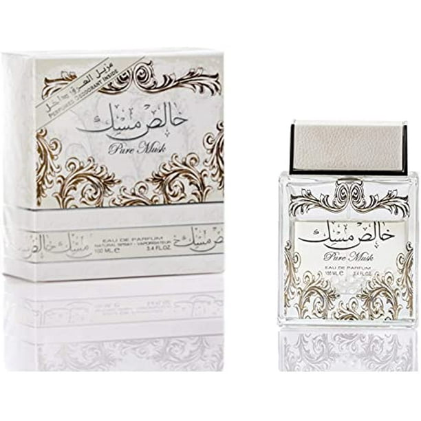 LATTAFA PURE MUSK 3.4 EAU DE PARFUM SPRAY - Walmart Business Supplies