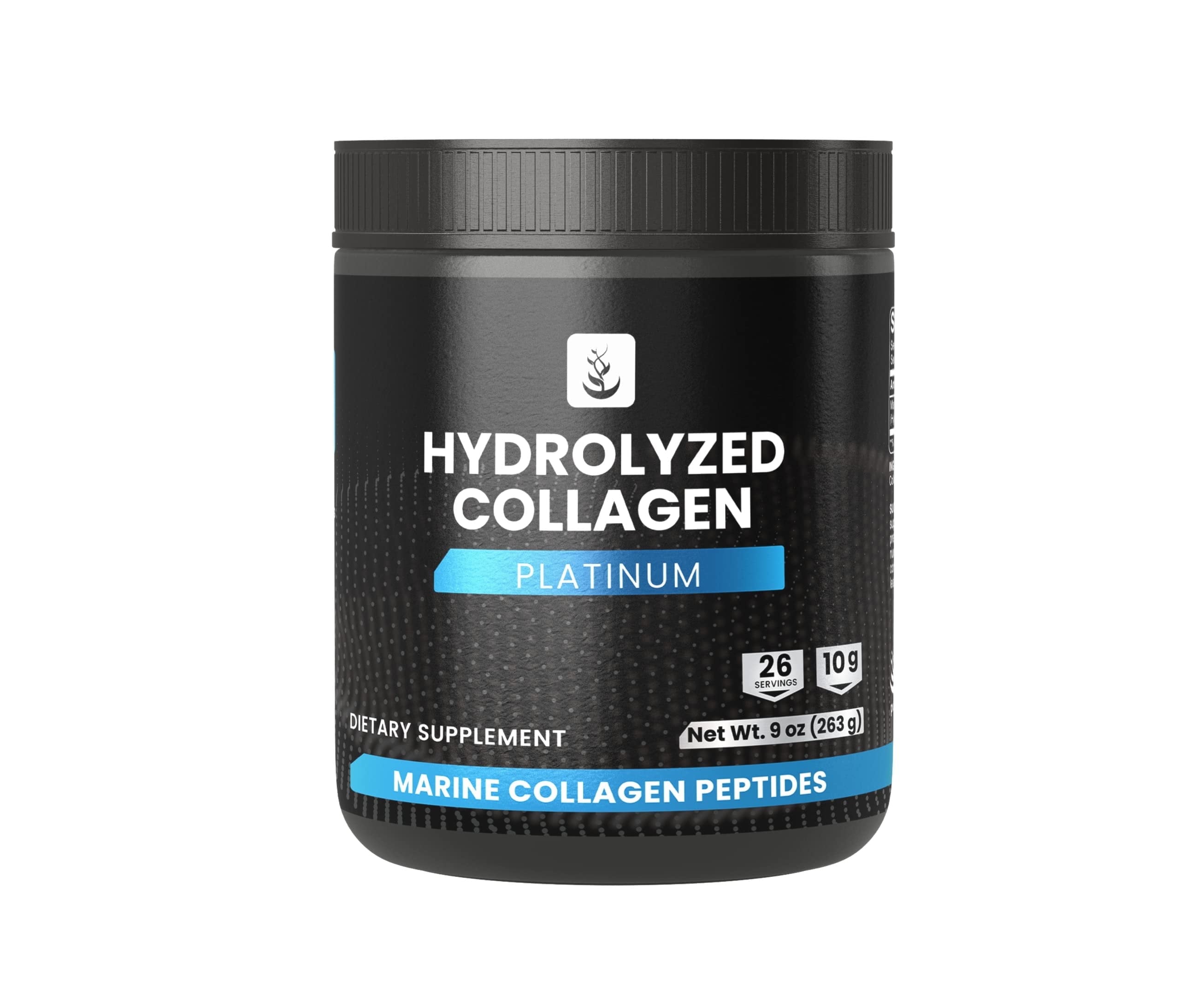 PURE ORIGINAL INGREDIENTS Hydrolyzed Marine Fish Collagen, 9 oz, Always ...