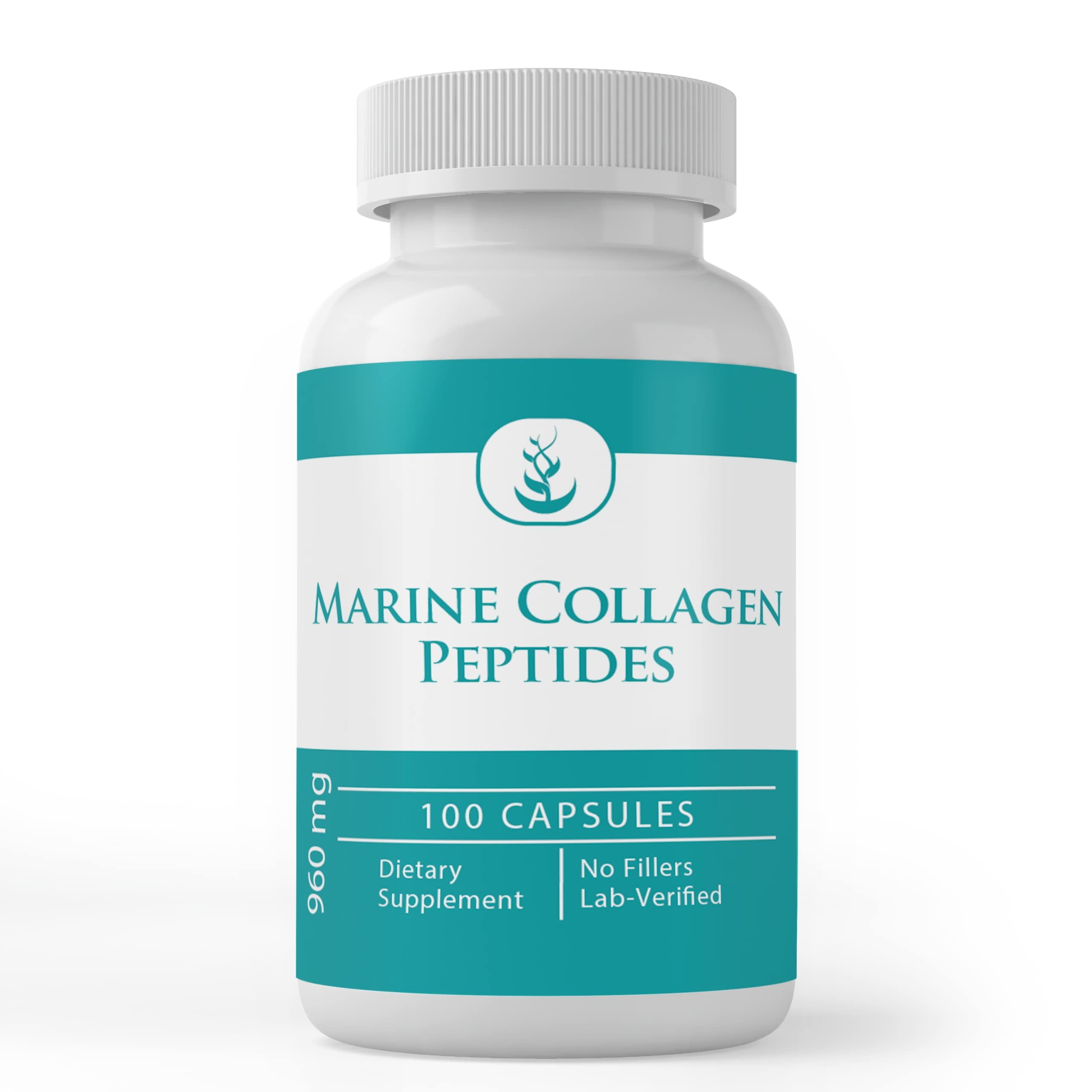 PURE ORIGINAL INGREDIENTS Marine Collagen Peptides, 100 Capsules Always ...
