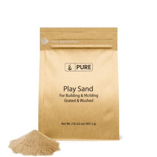 PURE ORIGINAL INGREDIENTS Play Sand 2 lb Grated & Washed, for Building ...