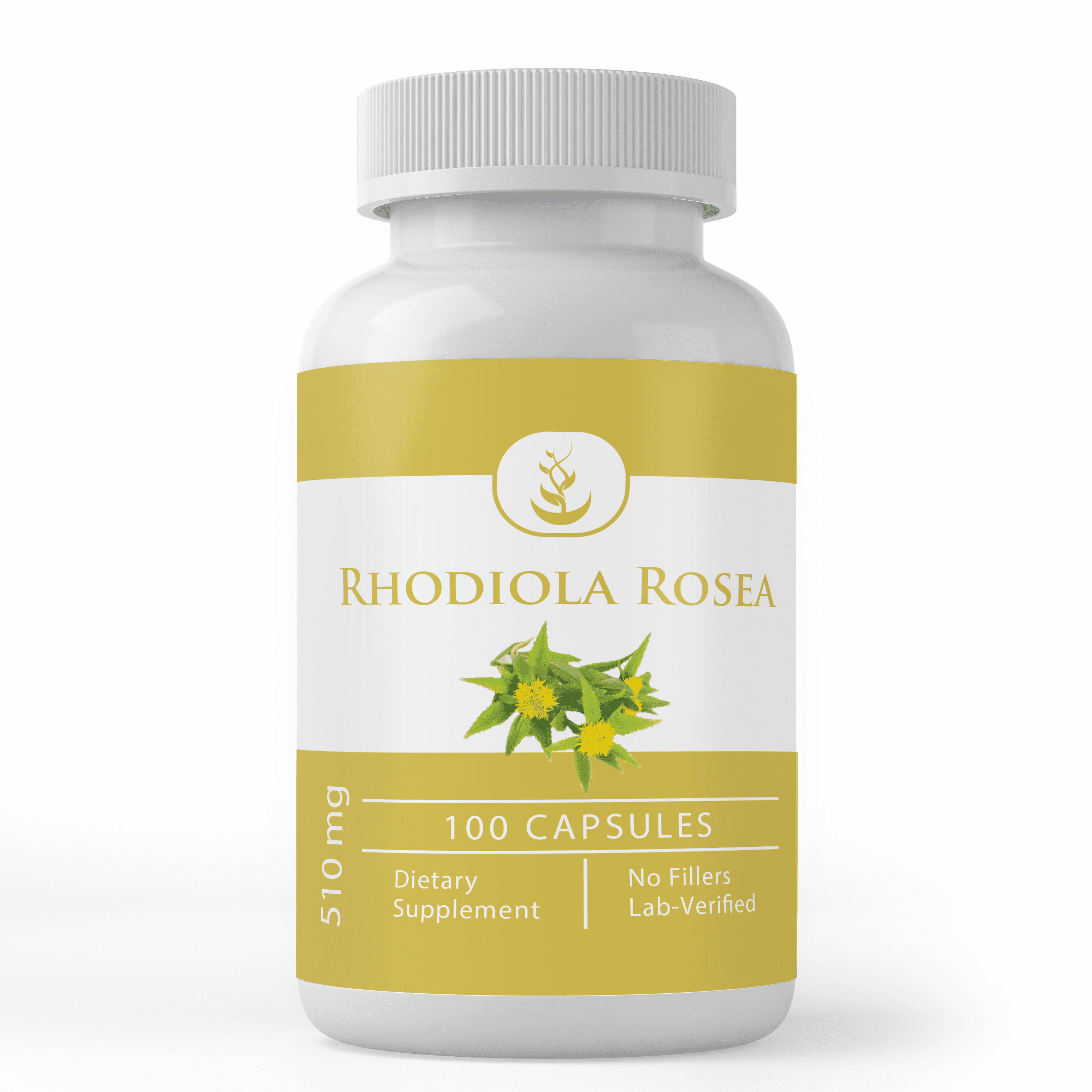 PURE ORIGINAL INGREDIENTS Rhodiola Rosea 100 Capsules Always Pure, No ...