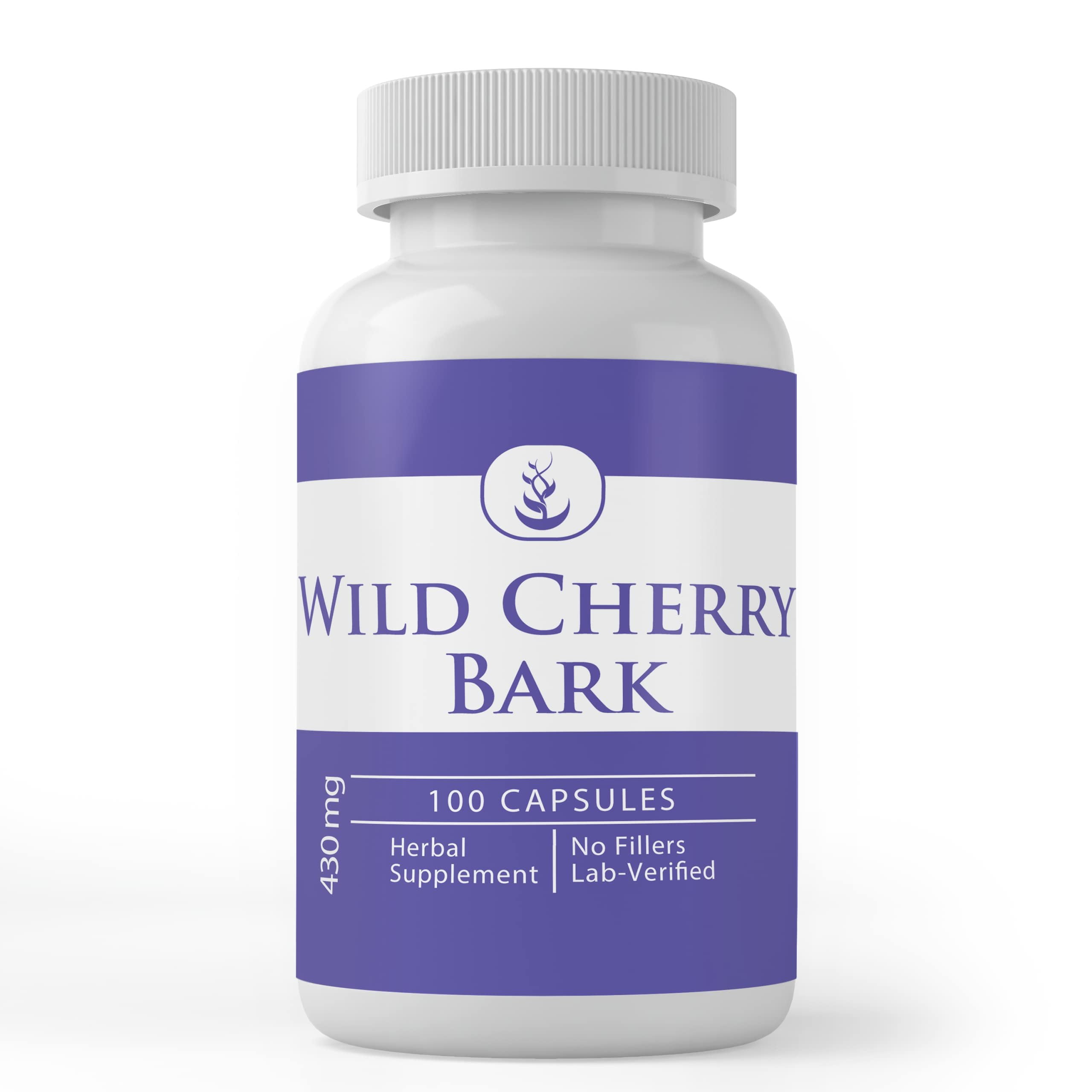PURE ORIGINAL INGREDIENTS Wild Cherry Bark 100 Capsules, Always Pure ...