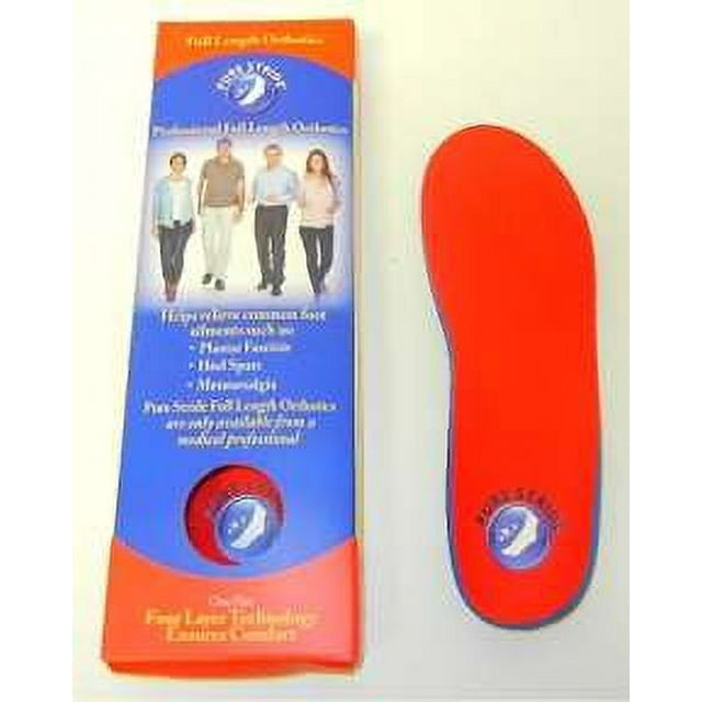 Pure Stride Professional Orthotics, Full Length Adult Arch Supports ...