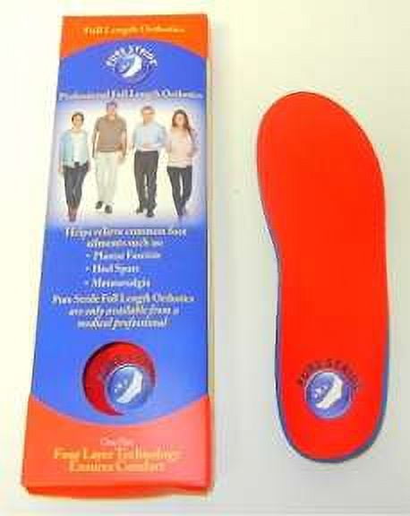 PURE STRIDE Professional Adult Orthotics Arch Supports Full Length M 4 ...