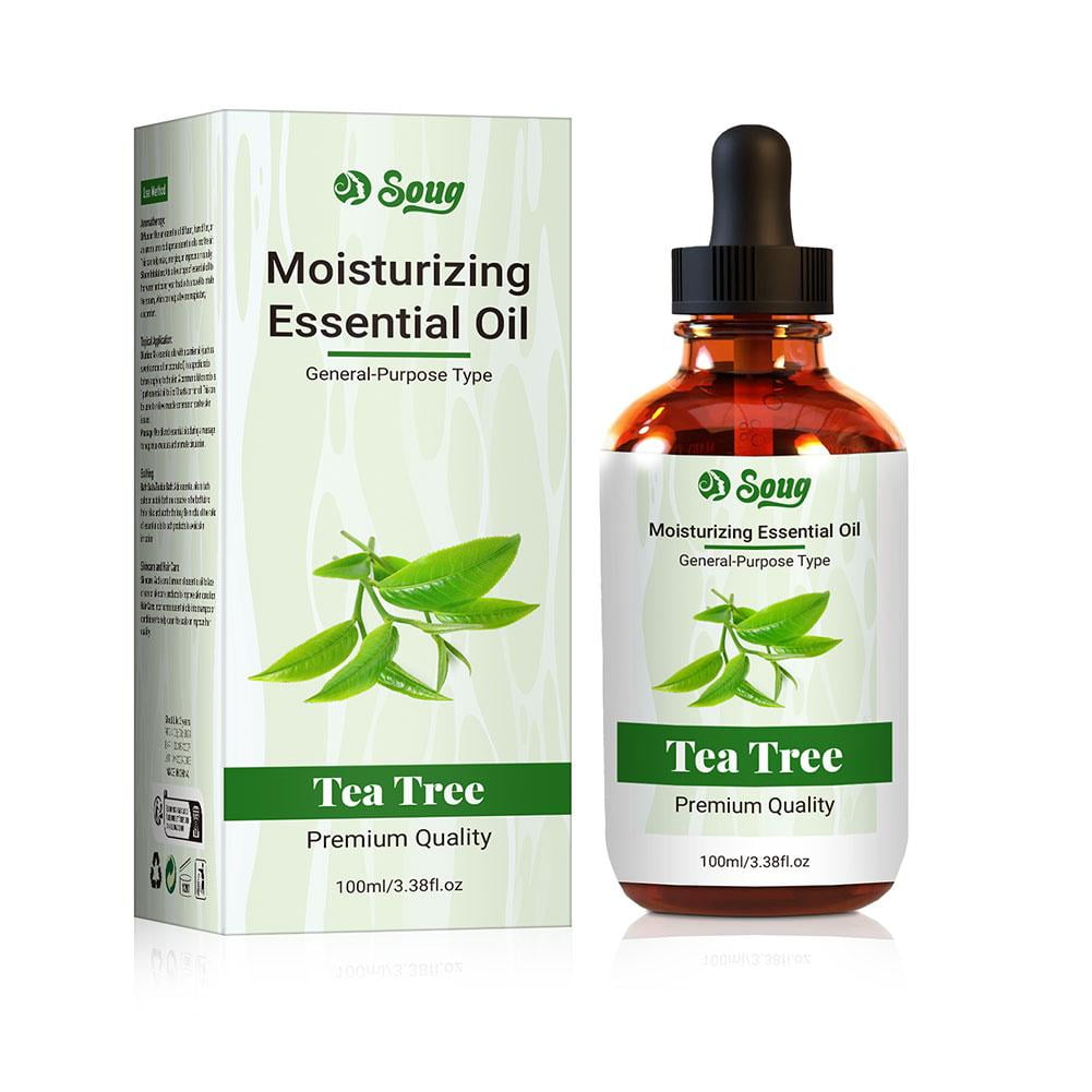 PURE Tea Tree Essential Oil | 100% Pure and Natural Tea Tree Oil 100ml ...