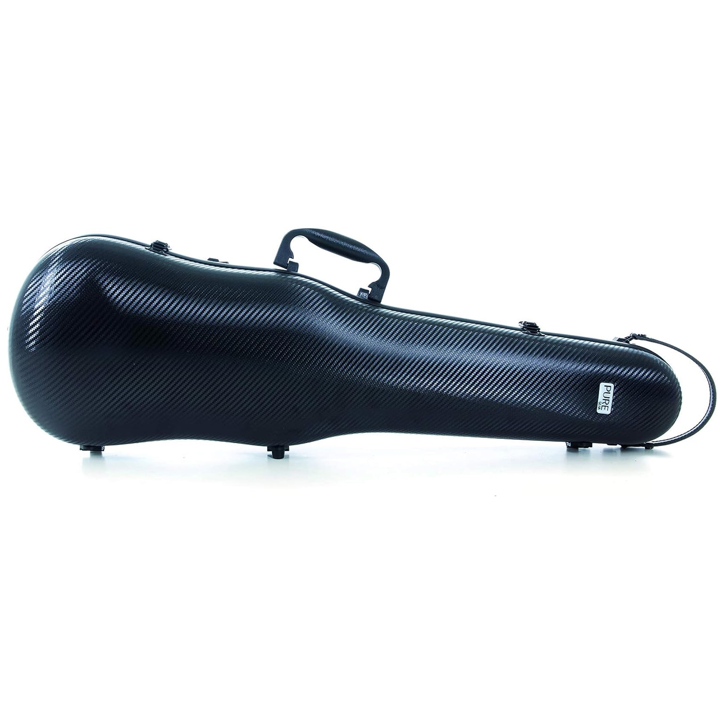 GEWA PURE 1.8 Shaped Black Violin Case - Polycarbonate Shell - Walmart.com