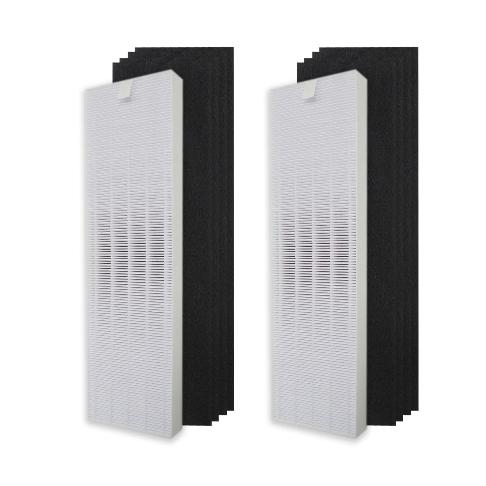 PUREBURG 2-Pack Replacement True HEPA Filter Kit Compatible with Lasko ...