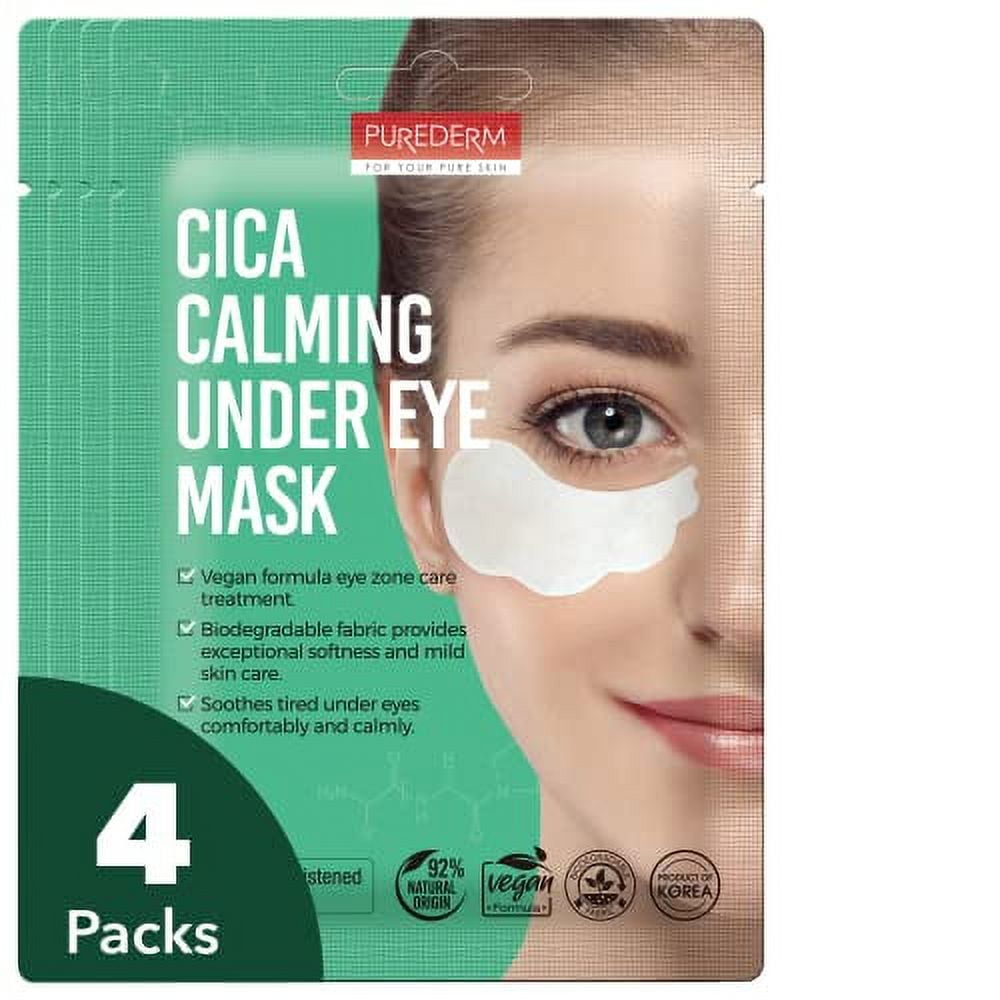 PUREDERM Cica Calming Under Eye Mask (120 Sheets) - Under Eye Patches ...