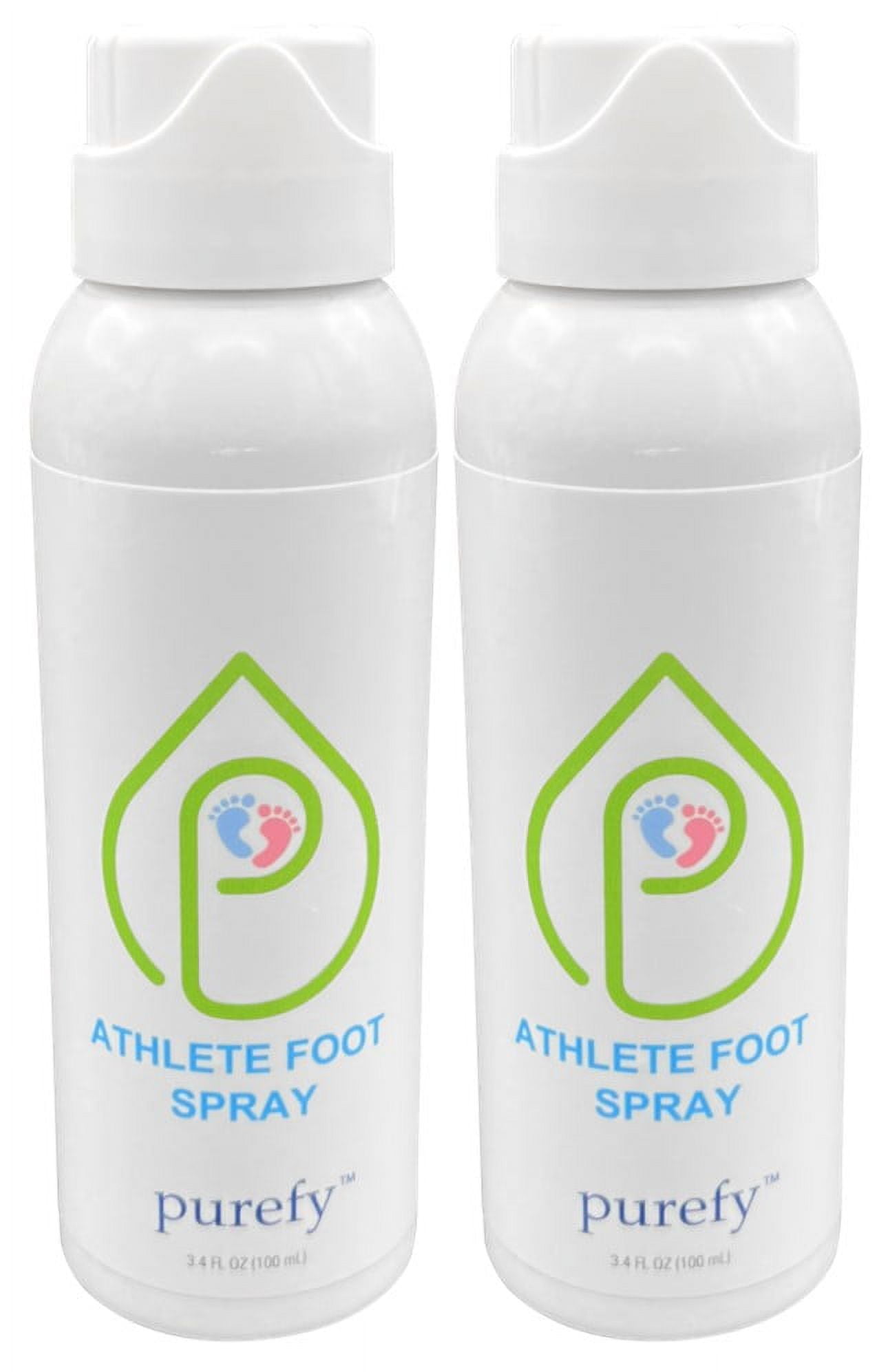 PUREFY Athlete Foot Airesol Spray for Skin (100ml, 2pk), Purefypro ...