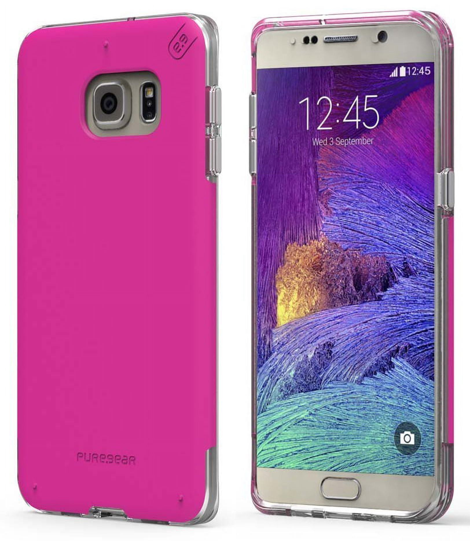 PUREGEAR DUALTEK PRO PINK MAGENTA ANTI-SHOCK CASE COVER FOR SAMSUNG ...