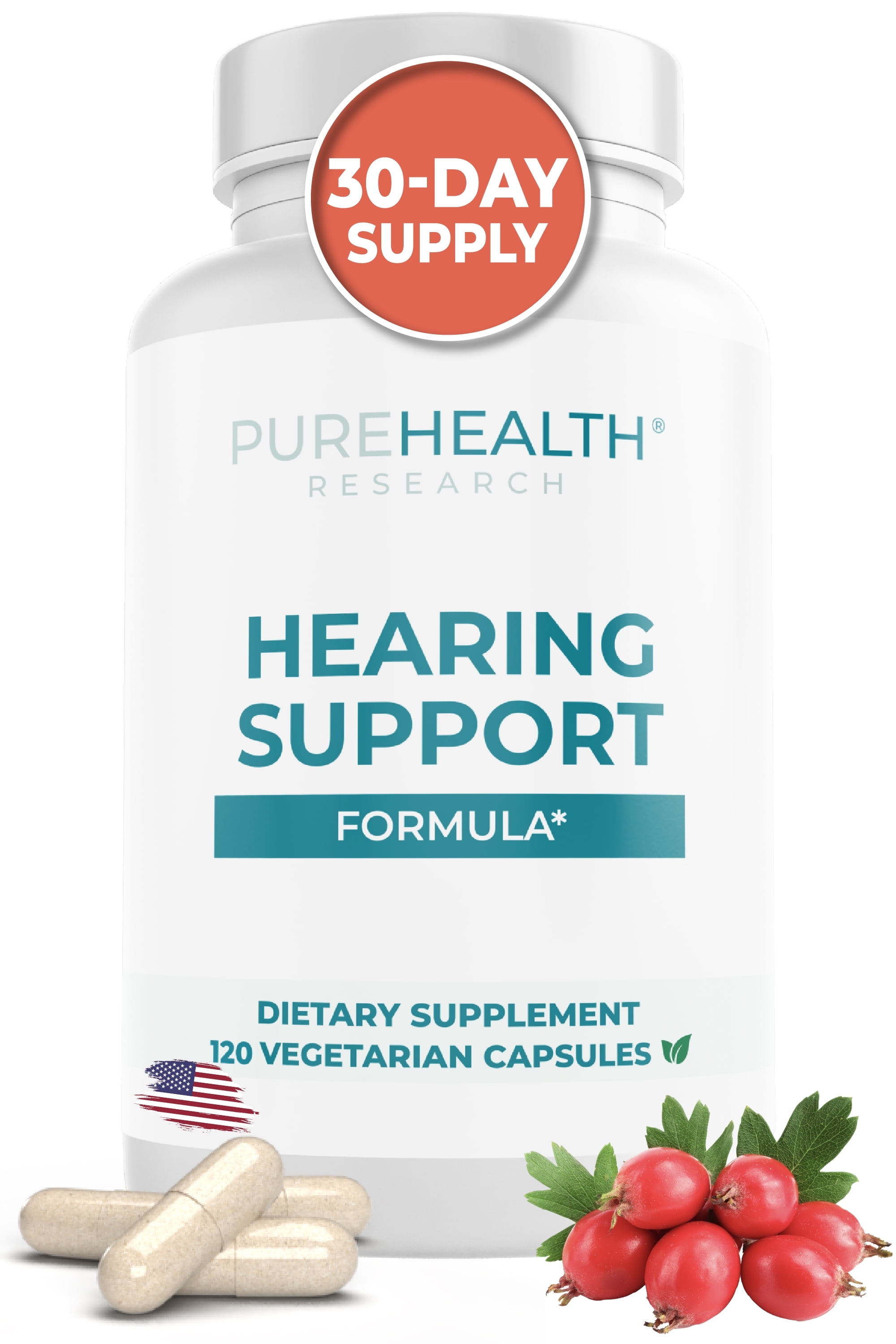 PUREHEALTH RESEARCH Inner Ear Support Supplement - Flavonoids ...