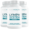 PUREHEALTH RESEARCH Lymphatic Drainage Pills - Lymph System Support ...