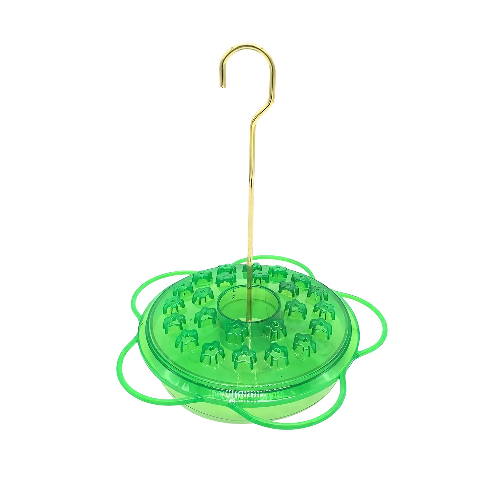 PUREKKI Hanging Flower Shaped Hummingbird Feeder with Hook, Red Nectar ...