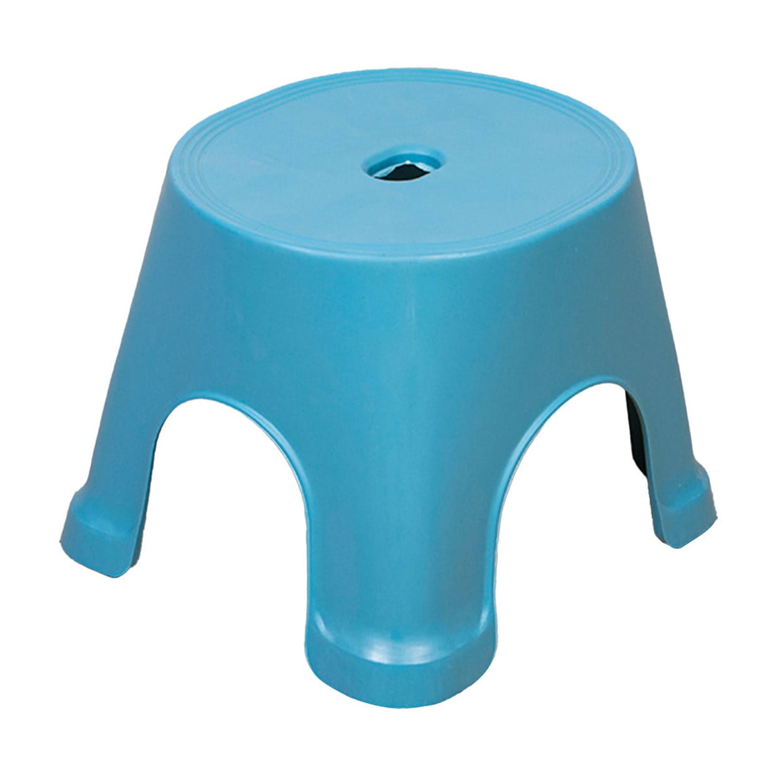 PUREKKI Square Design Small Bath Stool Non Slip Base High Stability for ...