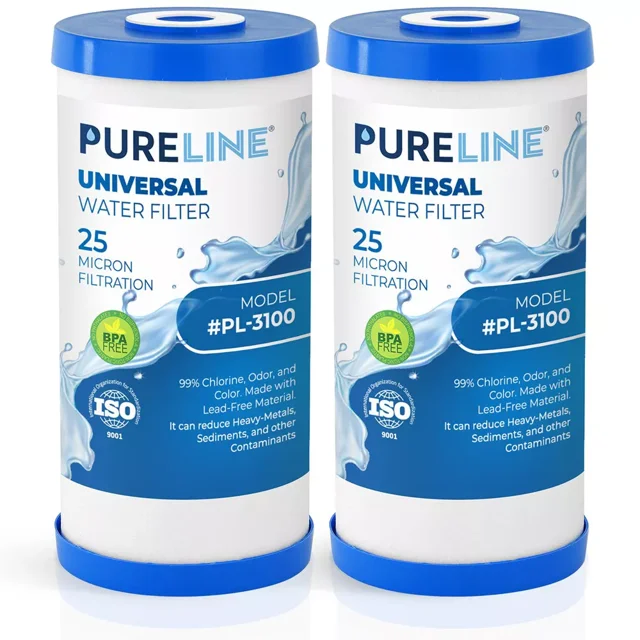 PURELINE 25 Micron Whole House Water Filter Replacement Compatible with ...