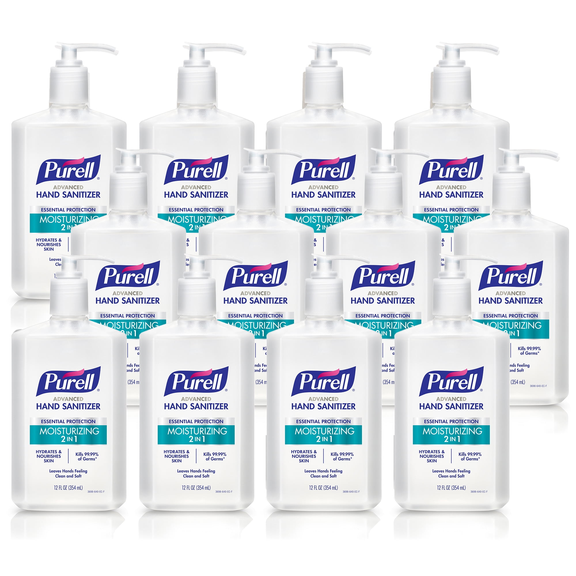 PURELL 2in1 Moisturizing Advanced Gel Hand Sanitizer 12 oz 12/Carton ...