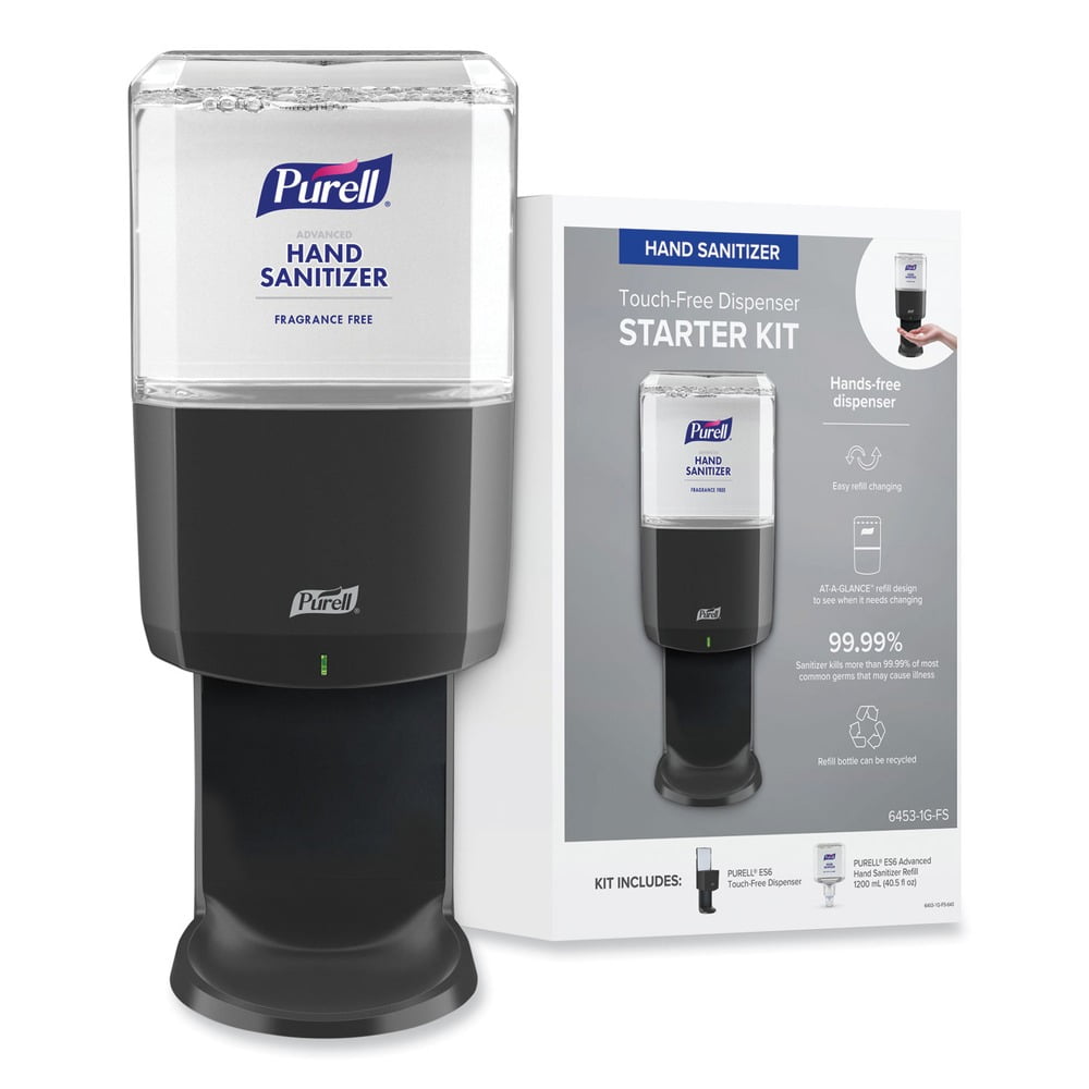 PURELL Advanced Large Antibacterial Hand Sanitizer Foam ES6 Starter Kit ...