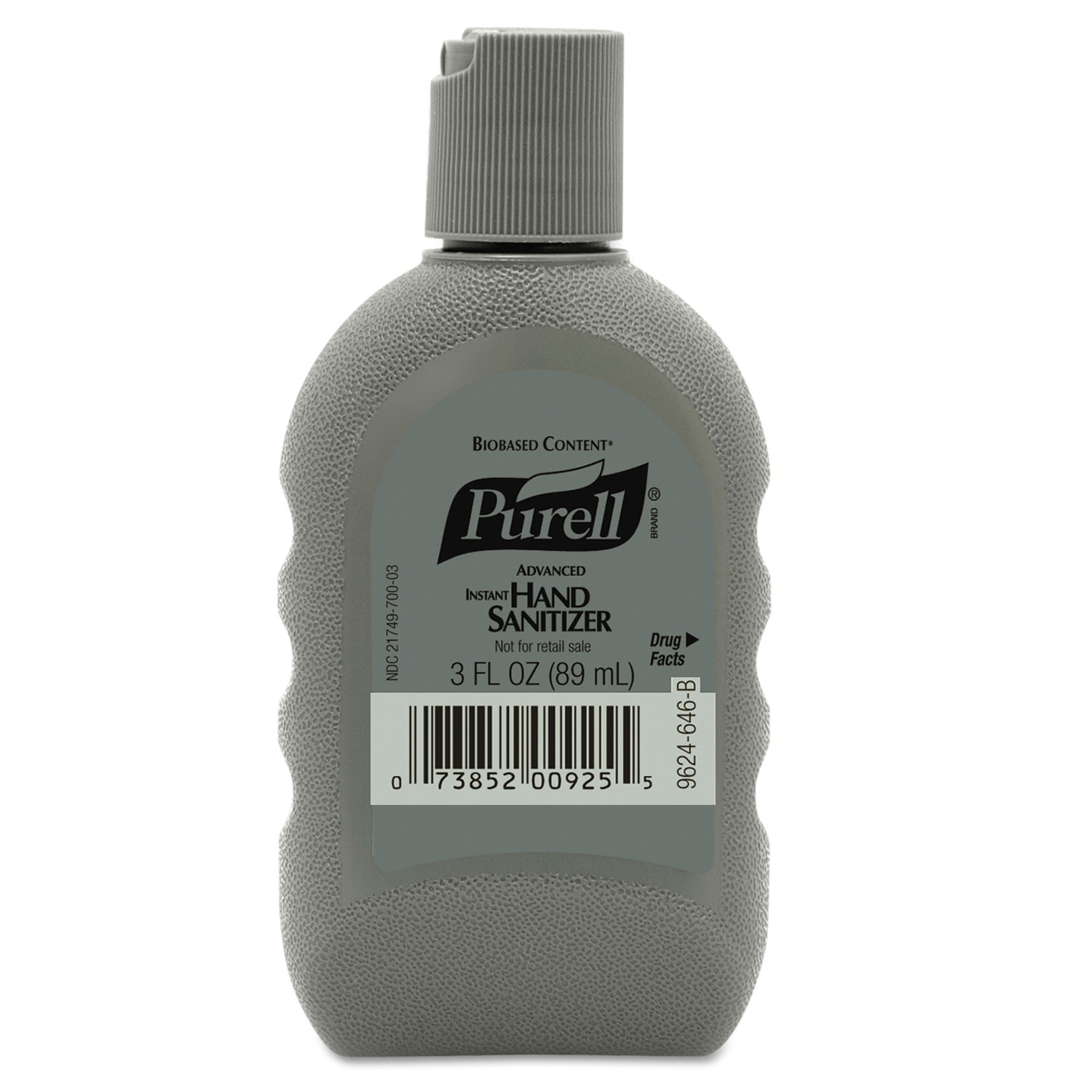 PURELL Instant Hand Sanitizer FST Military Bottle 3 oz. Bottle Lemon ...