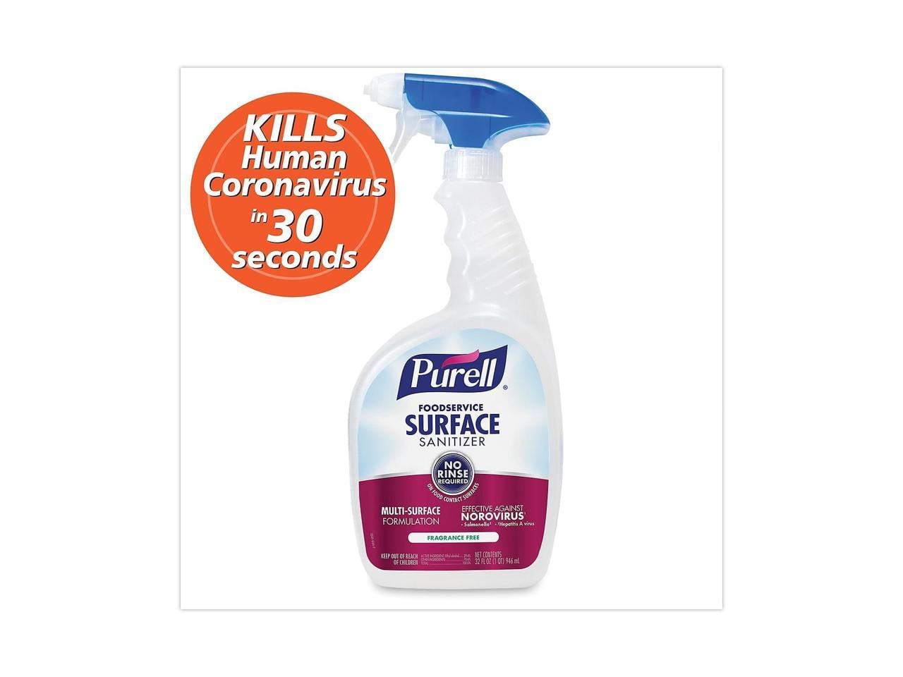 PURELL Sanitizer,Purell Fs Surfa 334112 - Walmart.com