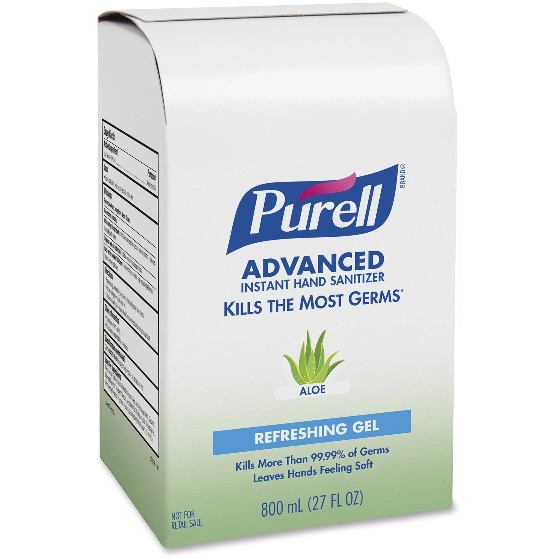 PURELL®, GOJ9637, Bag-in-Box Instant Hand Sanitizer, 12 / Carton, Green ...