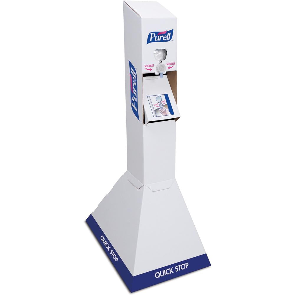 Quick Floor Stand Kit with Two 1,000 mL PURELL NXT Advanced Hand ...