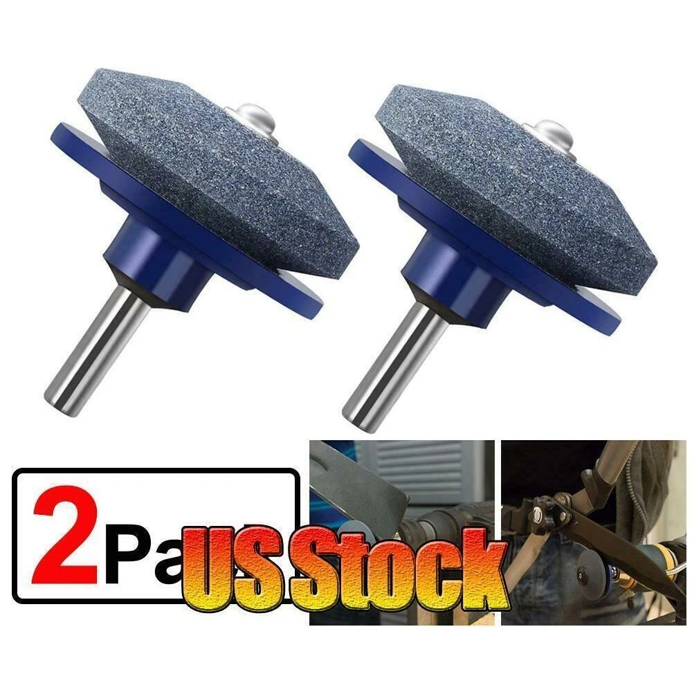 PURELY- 2Packs Lawnmower Blade Sharpener Faster Garden Tool Sickle ...