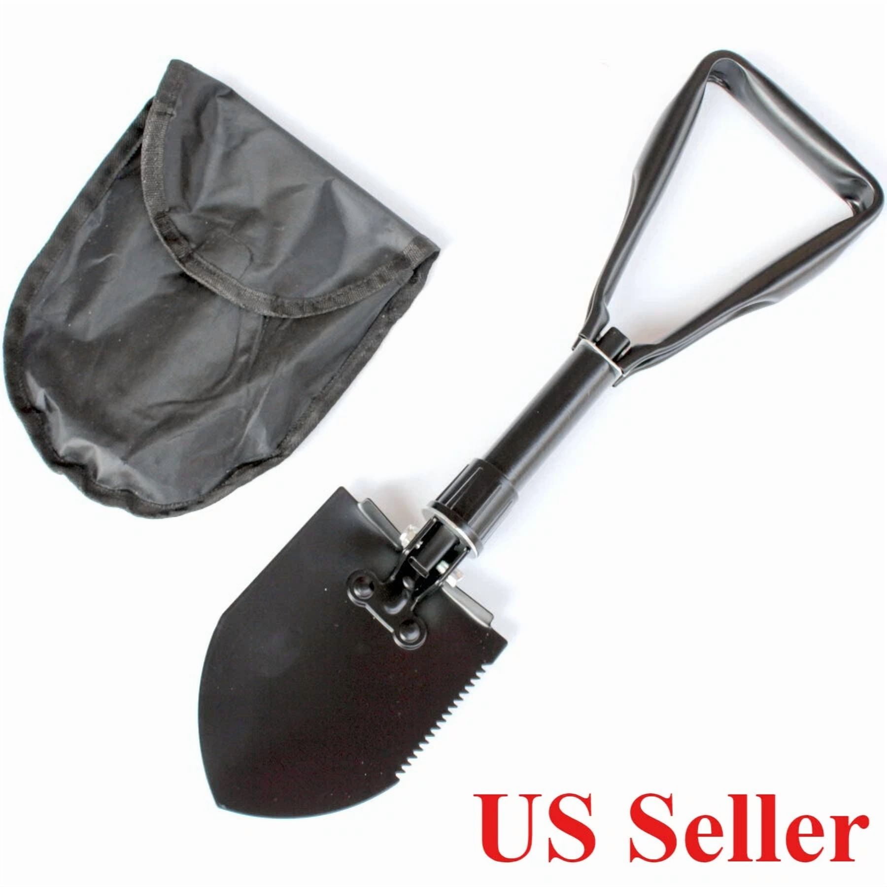 PURELY- Folding Military Shovel Survival Spade Emergency Garden Camping ...