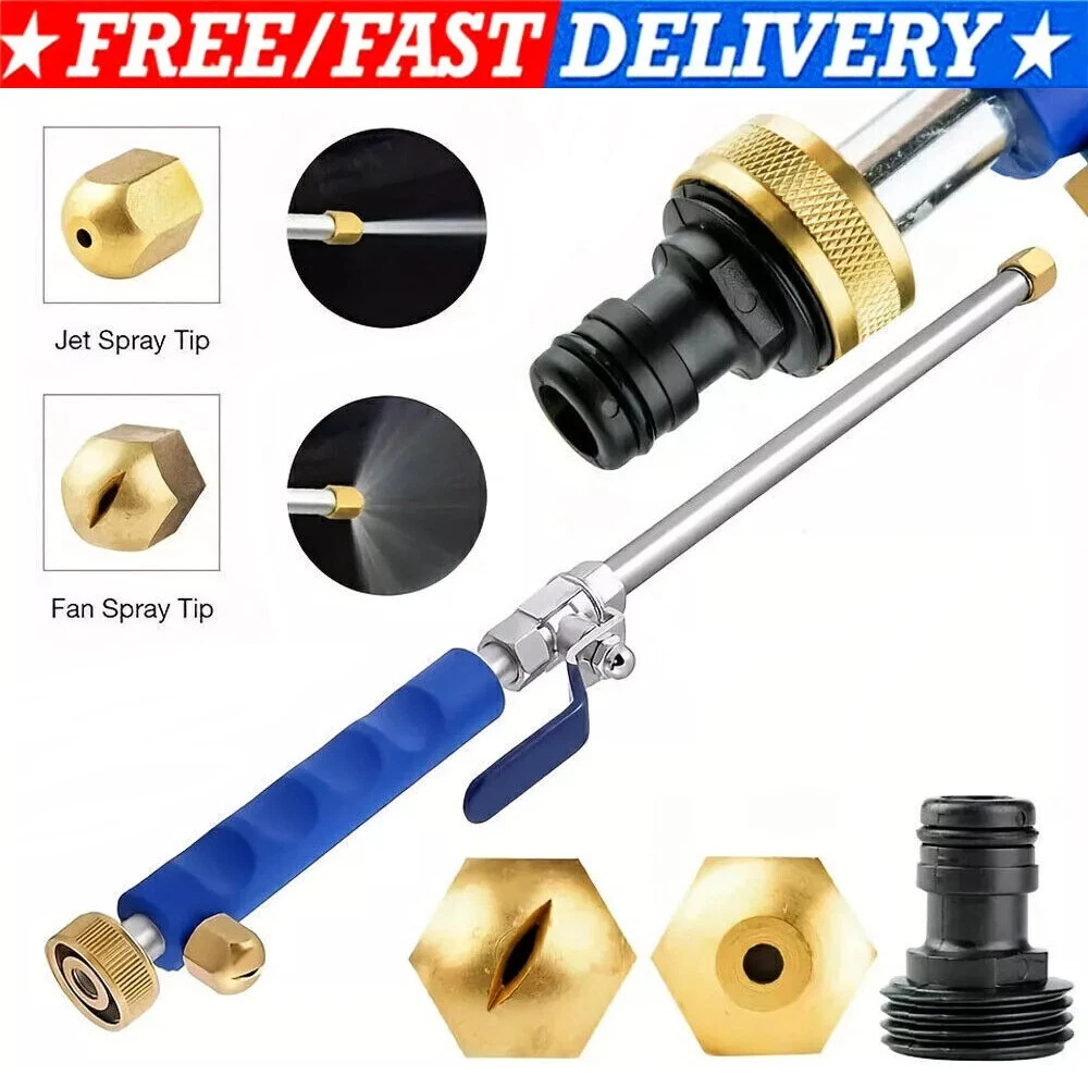 PURELY- High Pressure Car Power Washer Gun Spray Wand Lance Nozzle And ...