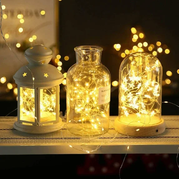 PURELY- Solar String Light Party/Christmas/Wedding/Garden/Yard 10 Meter ...