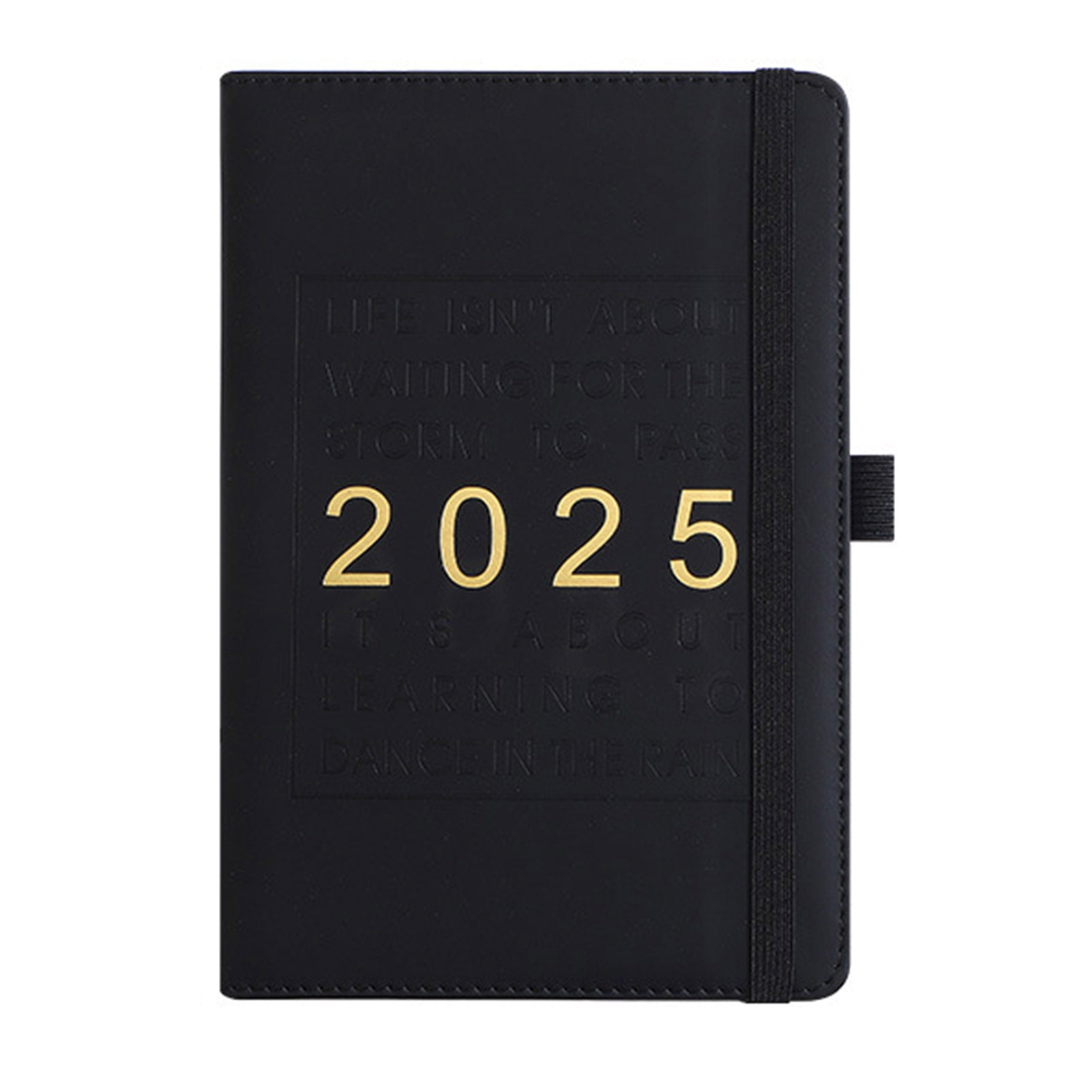 PUREOY 2025 Planner Notebook Weekly Monthly Faux Leather Hardcover ...