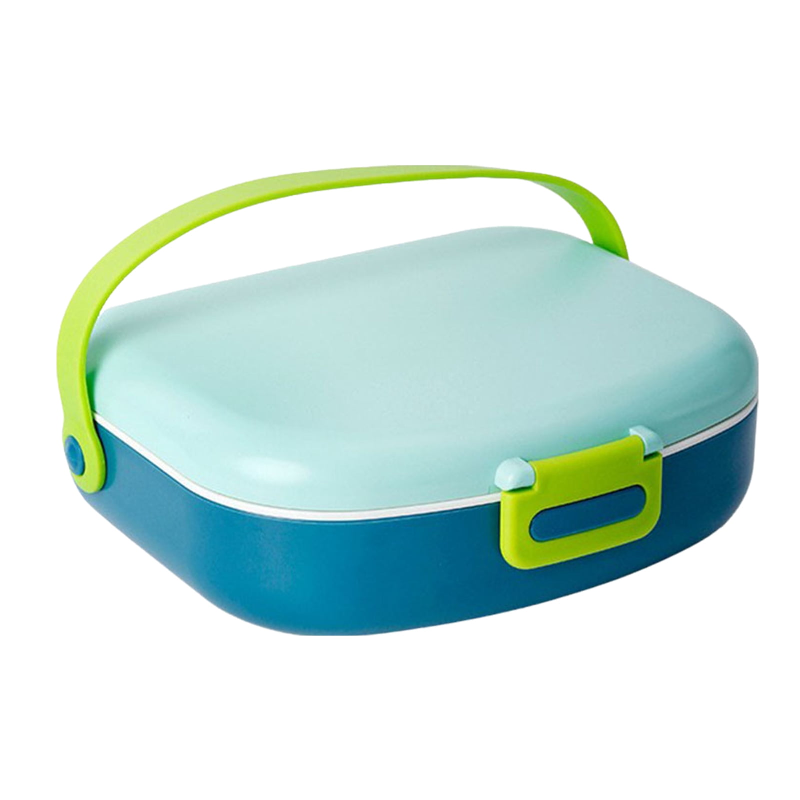 PUREOY Bento Lunch Box 4-Compartment Meal Prep Container 1300ml Leak ...
