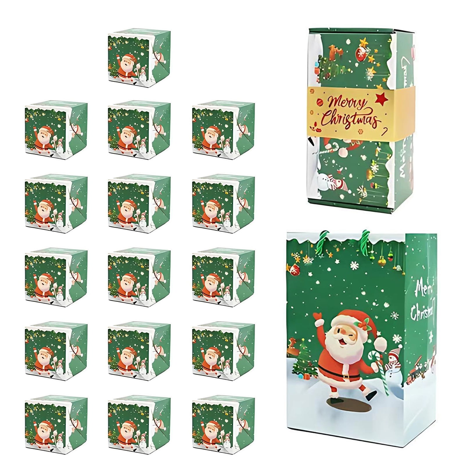 PUREOY Christmas Gift Box Explosion for Money Folding Bouncing Envelope ...