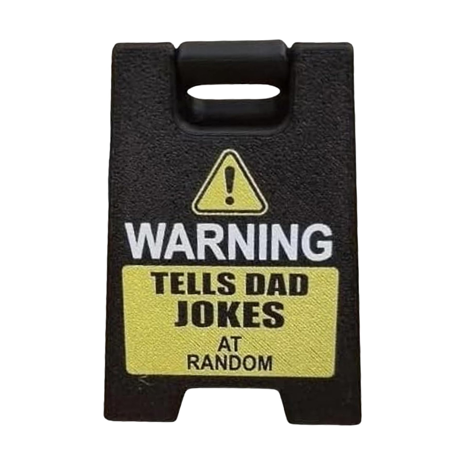 PUREOY Desk Hazard Caution Sign 3D Printed Caution Sign Mini Hazard ...