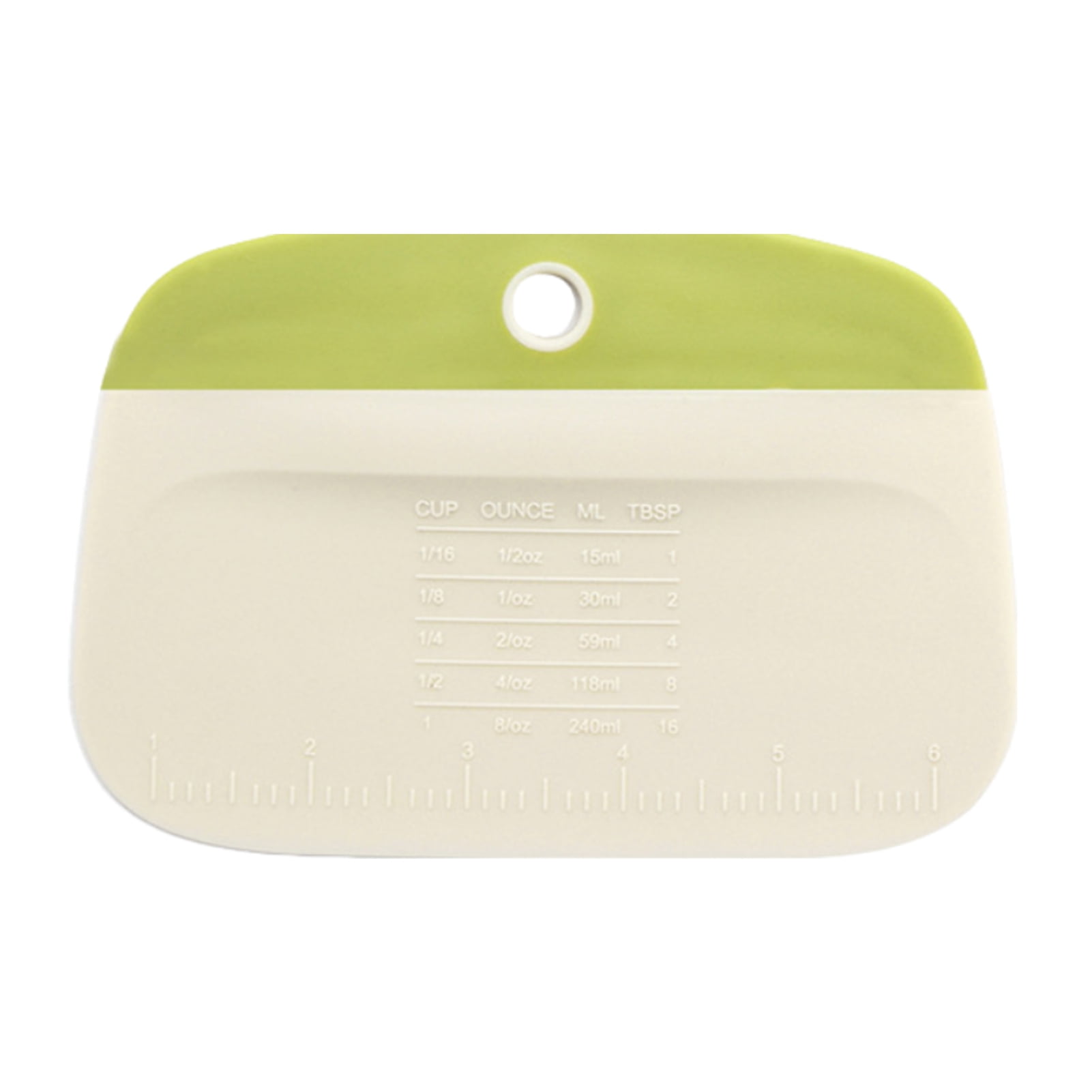 PUREOY Dough Scraper with Measuring Scale BPA Free Dishwasher Safe ...