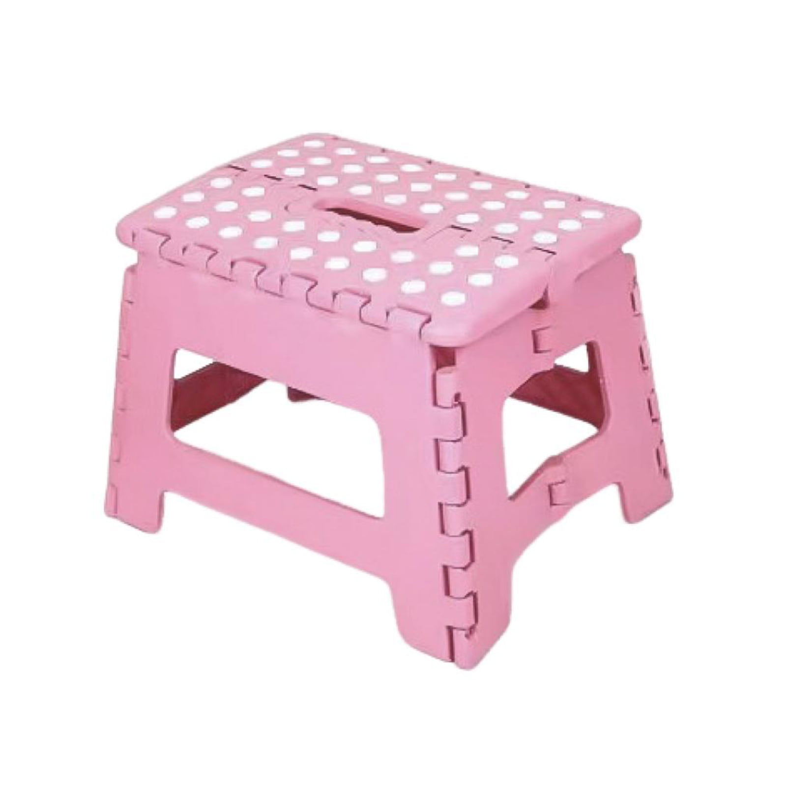 PUREOY Plastic Folding Step Stool Portable Lightweight Hold 300Lbs ...