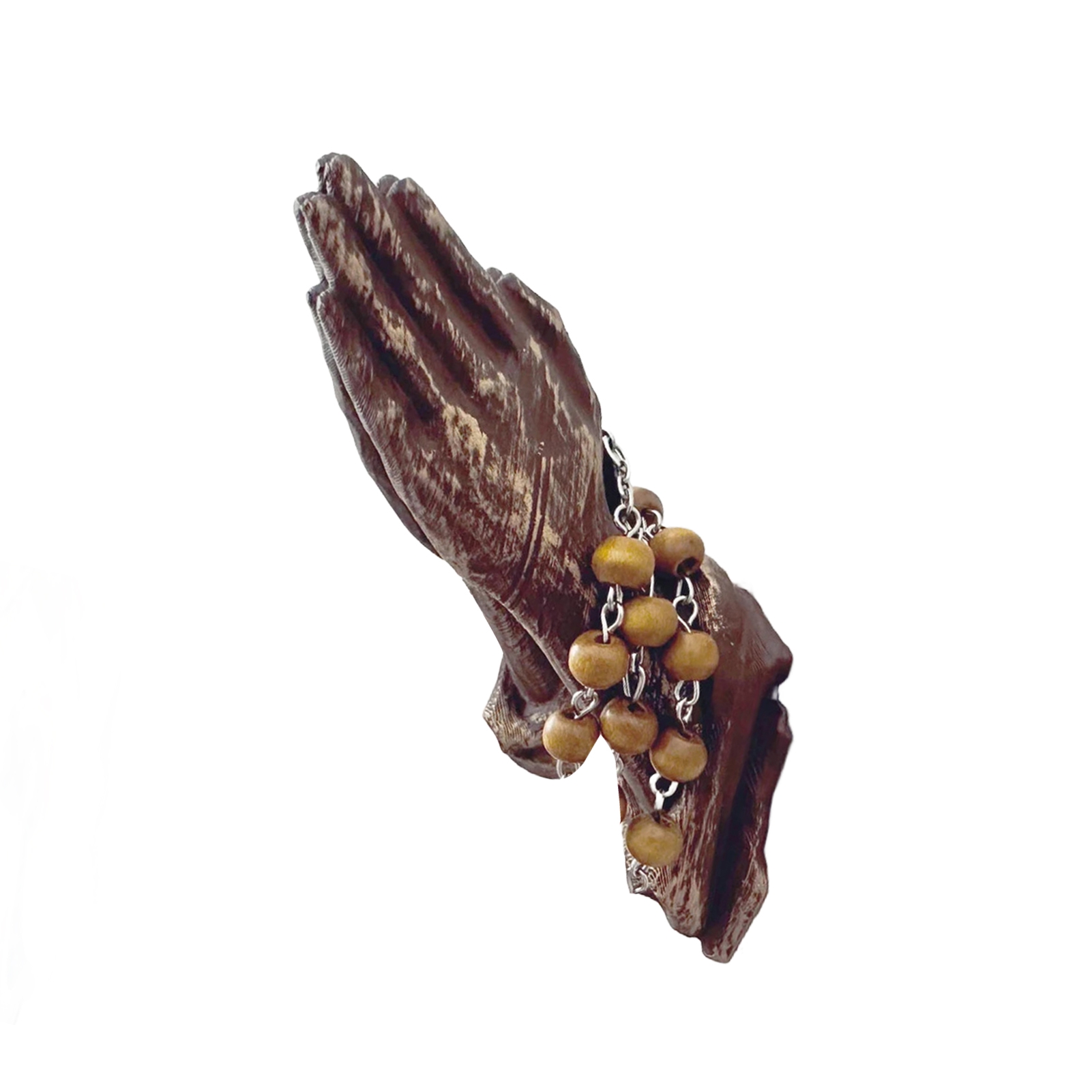 PUREOY Prayer Hand Figurine Wall Mount Artistic Resin Home Decor Statue ...
