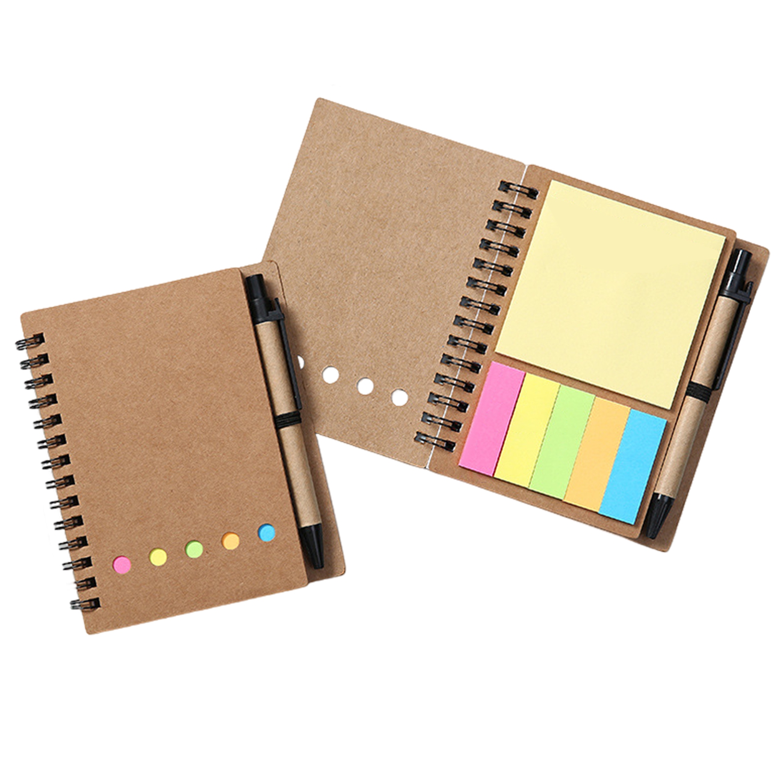 PUREOY Snap-On Combination Note Pad Set with Ballpoint Pen Graduation ...