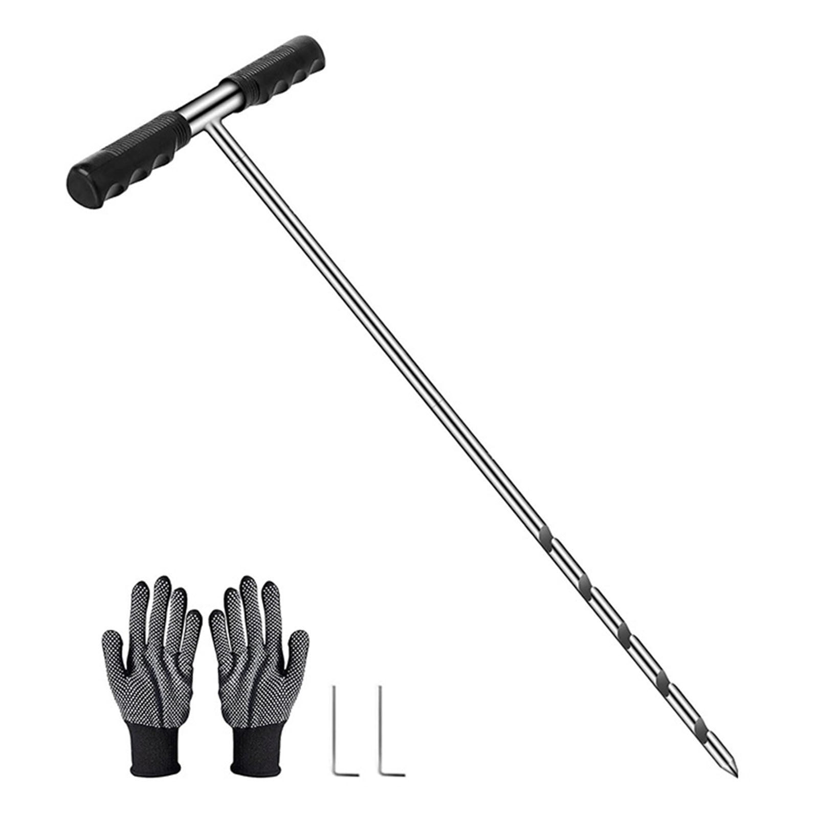 PUREOY Soil Sample Probe Set Stainless Steel Soil Sample Collecting ...