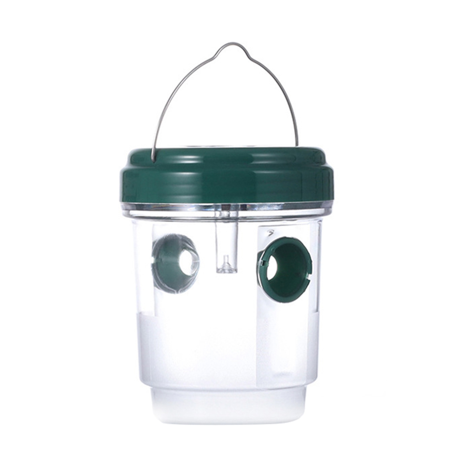 PUREOY Solar LED Insect Trap Dual Chamber Hanging Fly Repellent Easy to Use Quick Fly Attraction ...