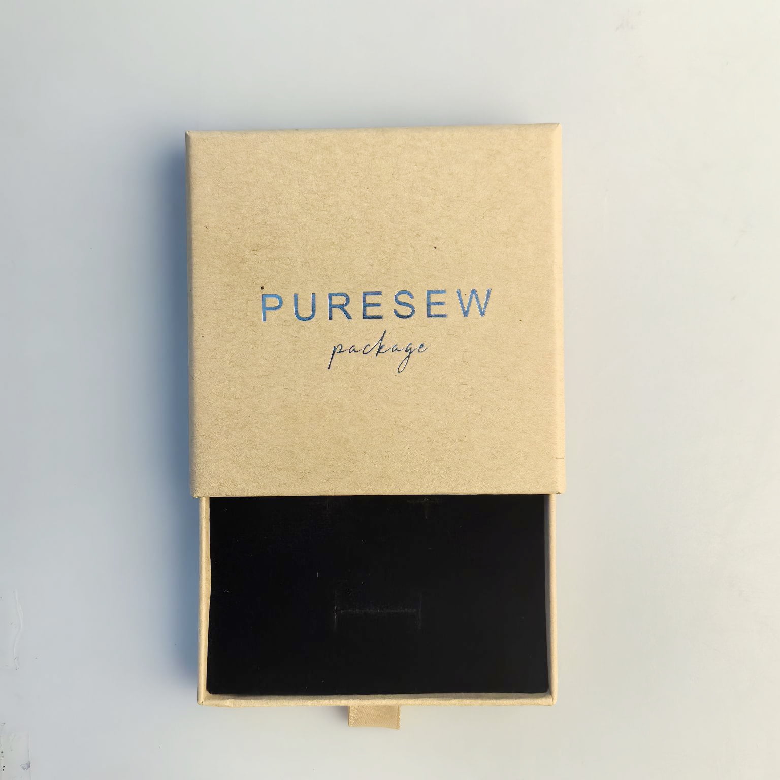 PURESEW Cardboard Gift Boxes 3.5x3.5x0.7 Inch Bulk Kraft Paper Jewelry ...