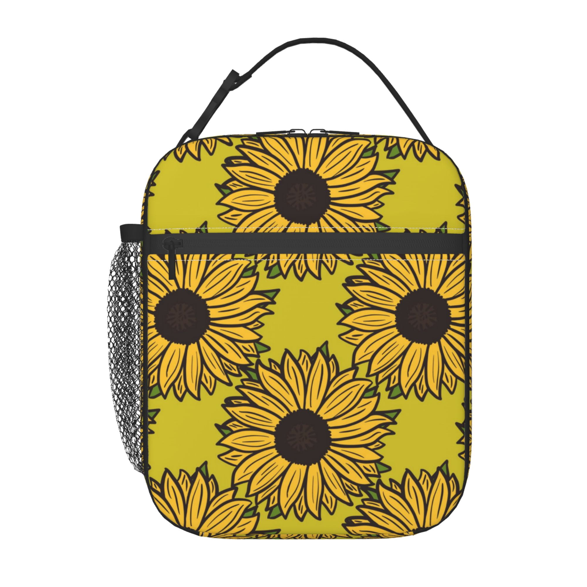 PUREYAH Insulated Lunch Bag with Strap, Reusable Work Thermal Cooler ...