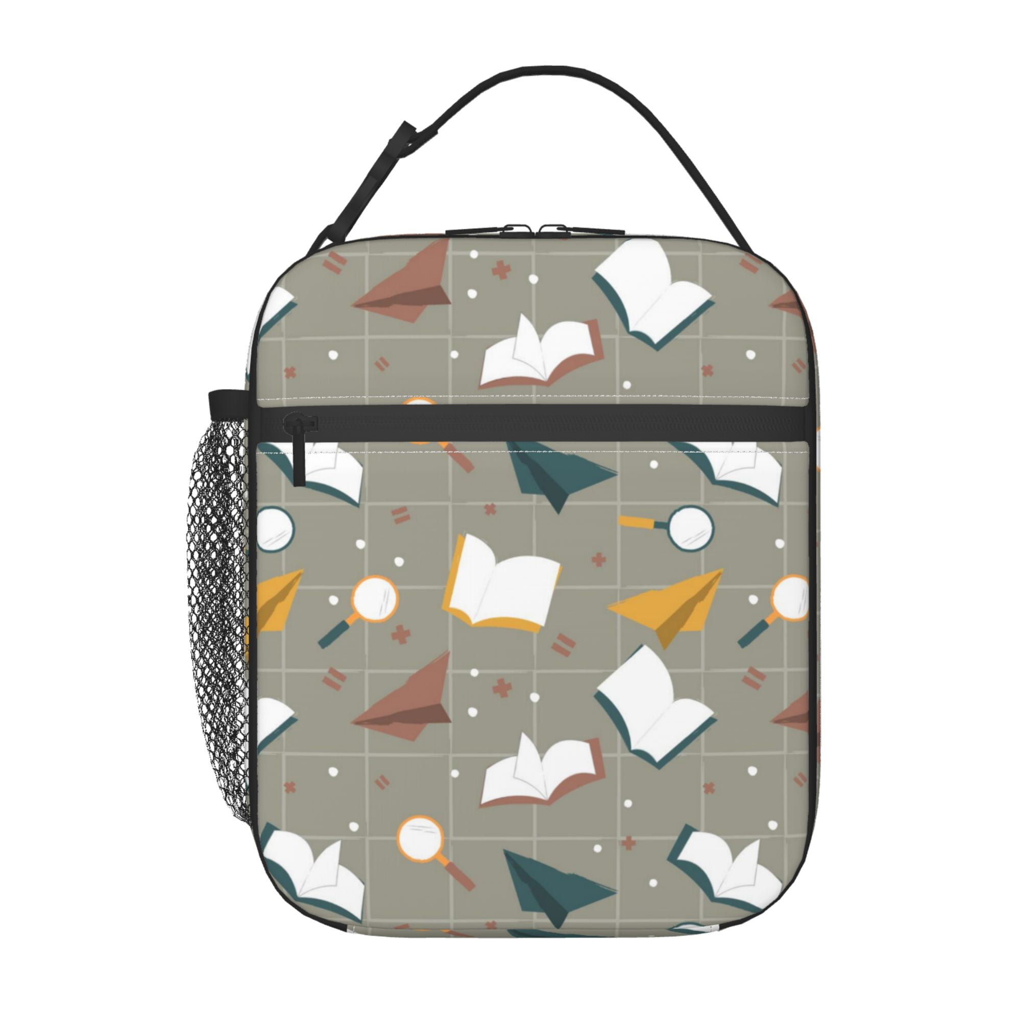 PUREYAH Insulated Lunch Bag with Strap, Reusable Work Thermal Cooler ...