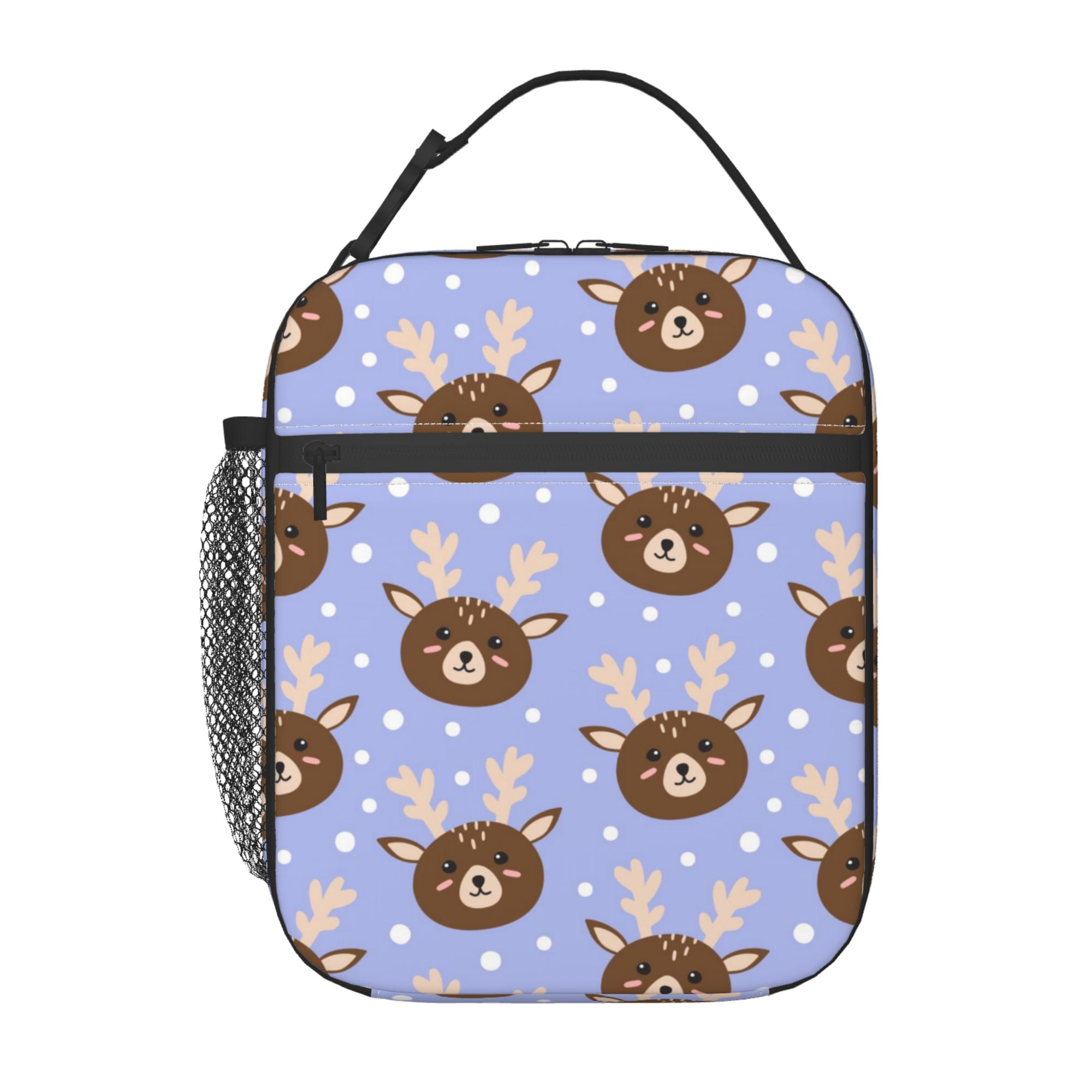 PUREYAH Insulated Lunch Bag with Strap, Reusable Work Thermal Cooler ...
