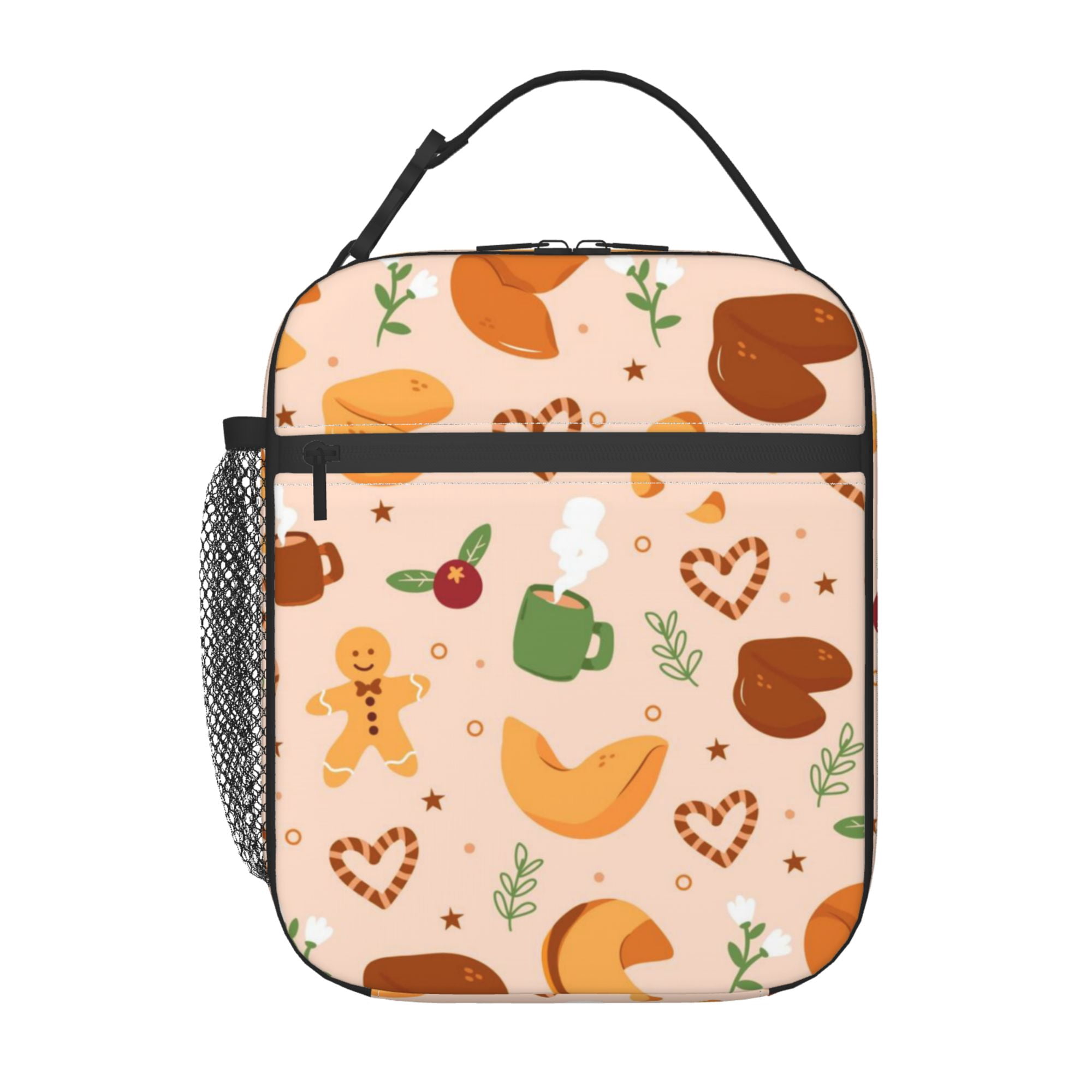 PUREYAH Insulated Lunch Bag with Strap, Reusable Work Thermal Cooler ...